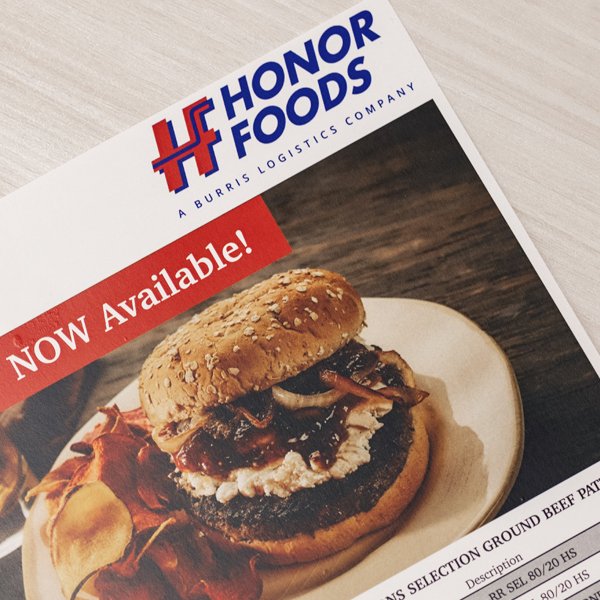 Food Product Catalog - Frozen, Refrigerated, Dry, Dairy | Honor Foods
