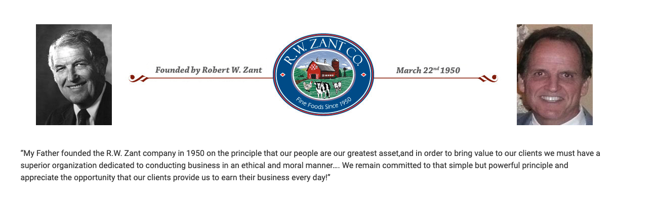 About R.W. Zant | Foodservice Redistribution | Honor Foods